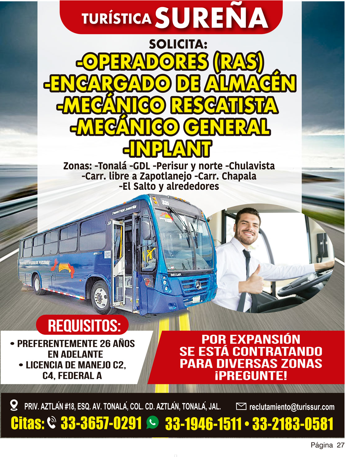 Periodico SLO Guadalajara – Los mejores empleos de la ciudad